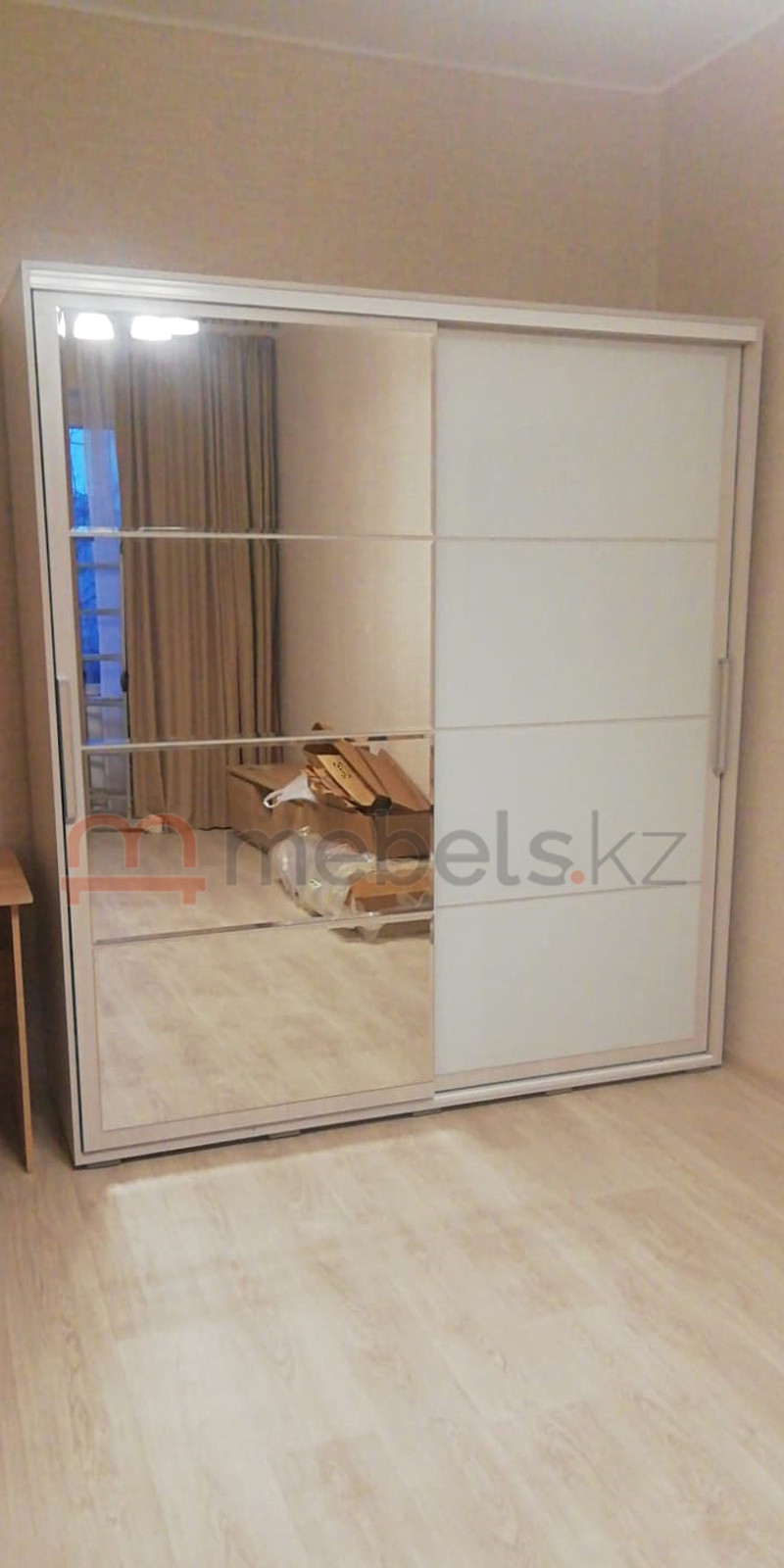 Крафт-6 Шкаф-купе 1,96м Ясень Белый