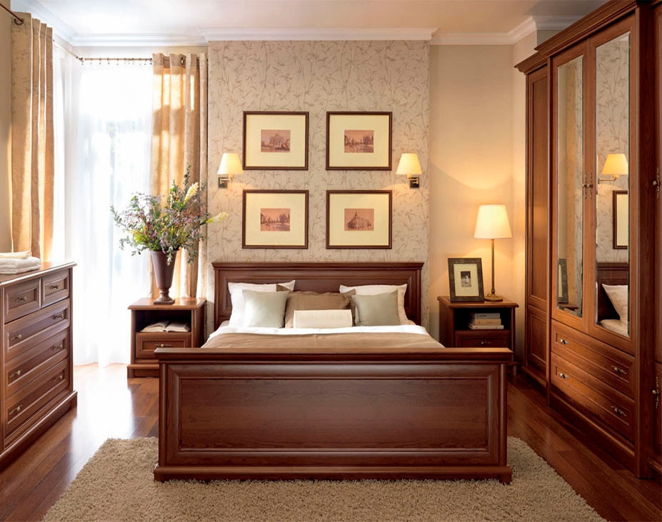 Соната Gerbor Модульная Спальня Uno Каштан